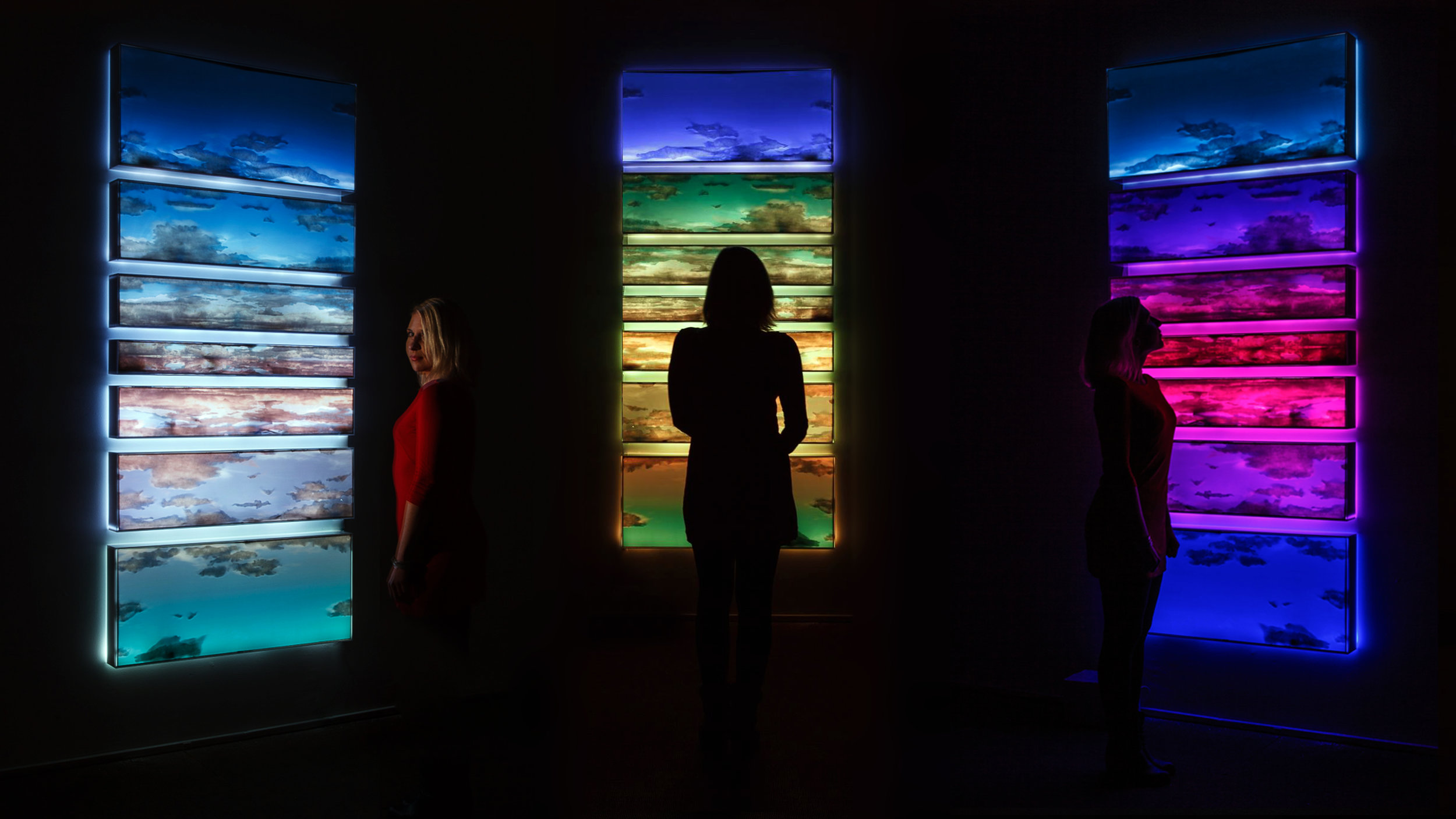 MAJA PETRIC Immersive Installation Art and Dynamic Light Sculptures