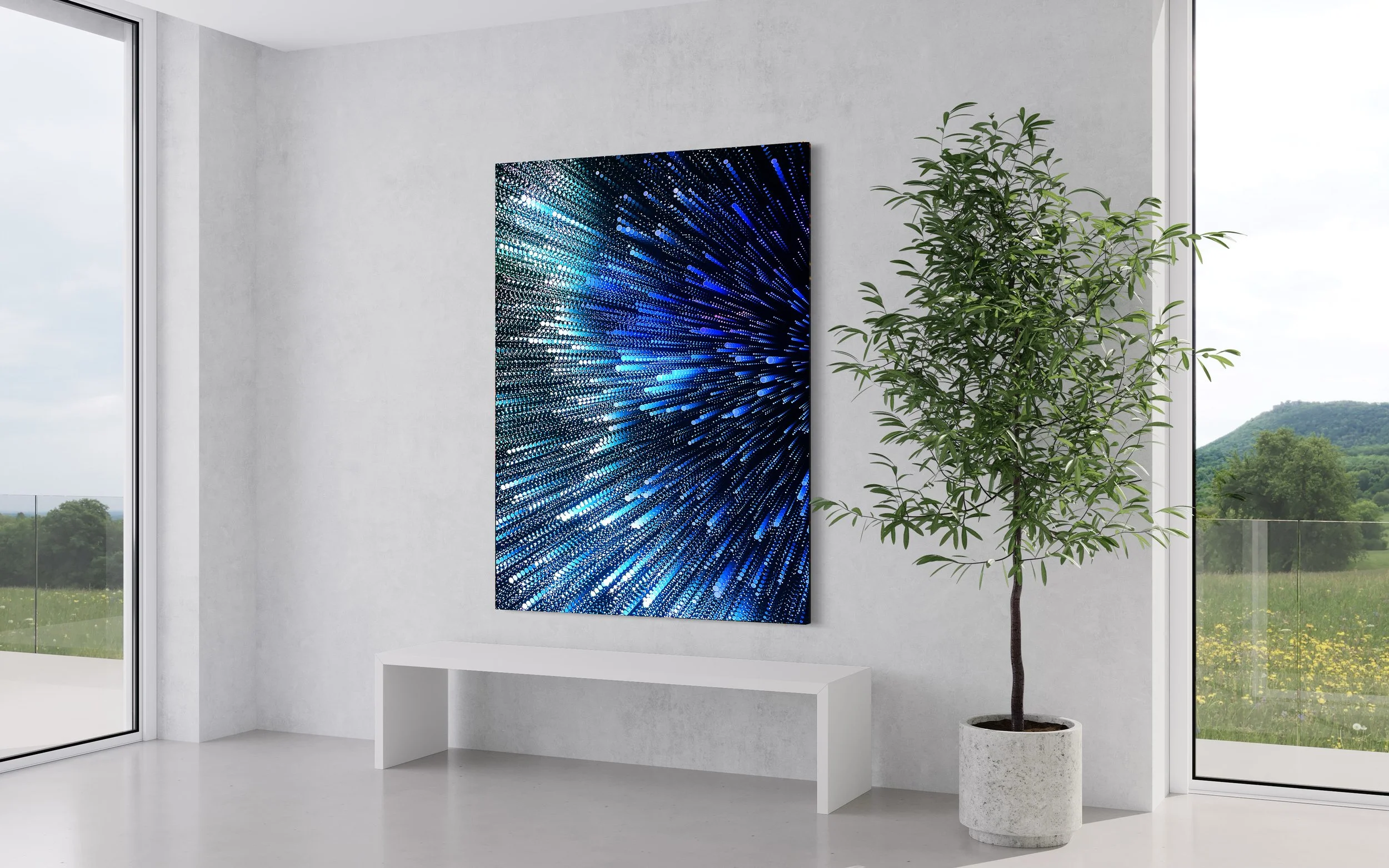 MAJA PETRIC Immersive Installation Art and Dynamic Light Sculptures