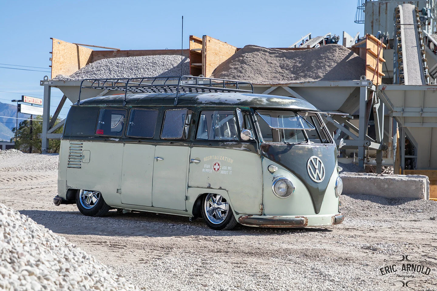 Vw Bus Slammed
