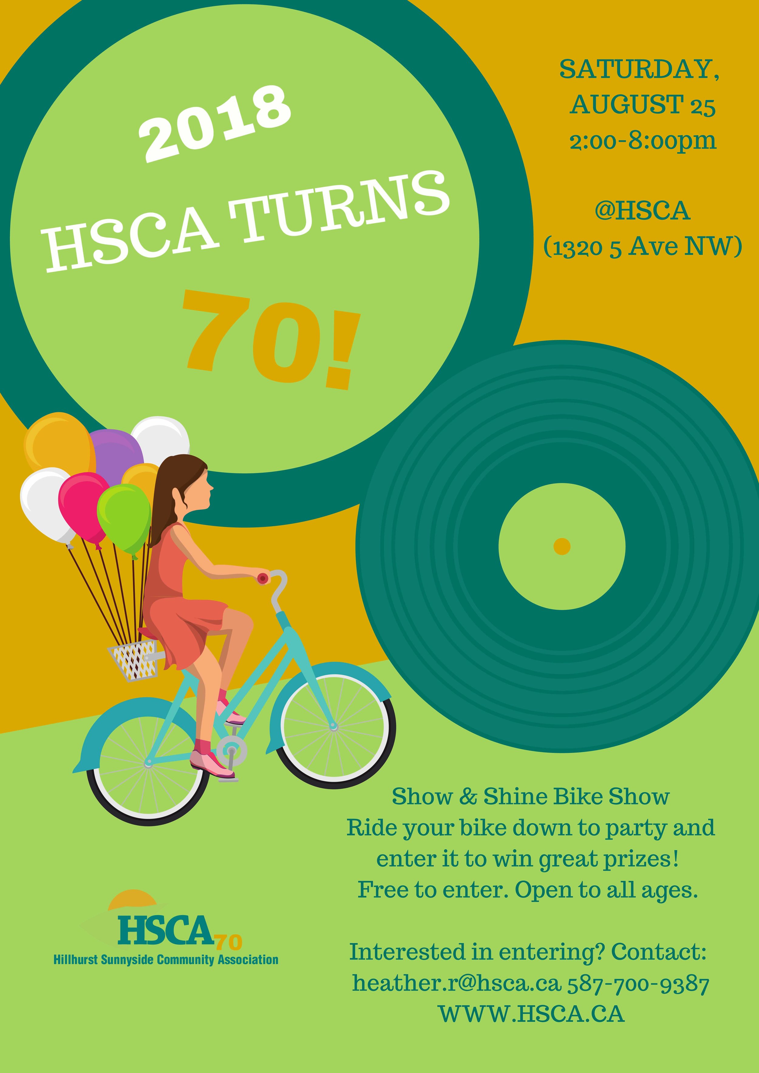 HSCA Turns 70! — HSCA