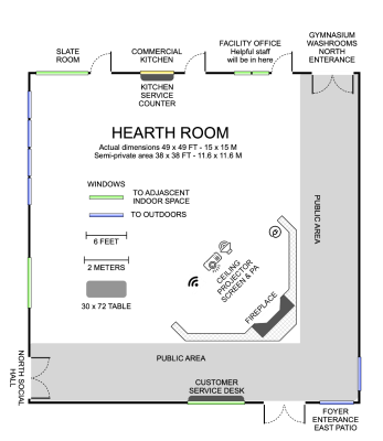 Hearth Room Rentals — HSCA