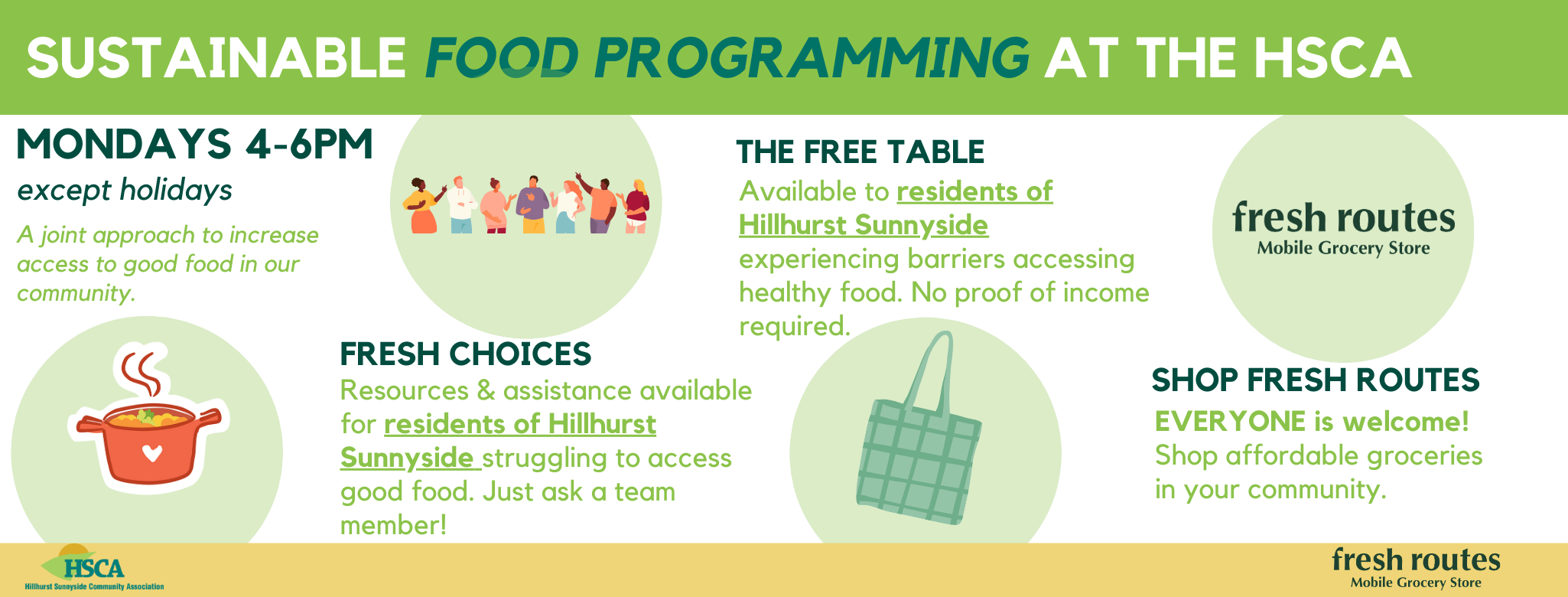 Community Food Programs — HSCA