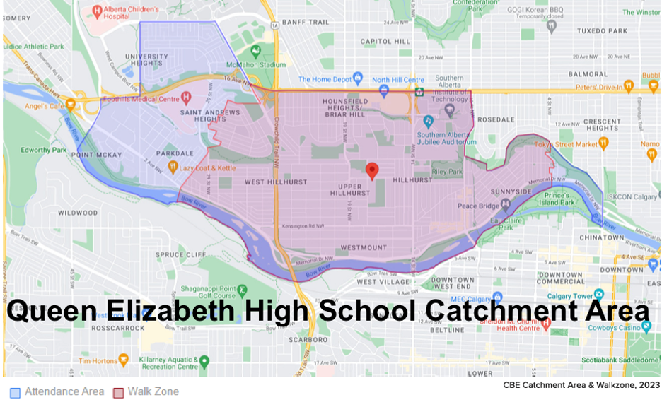 How do Kids Travel to Queen Elizabeth High School? — HSCA
