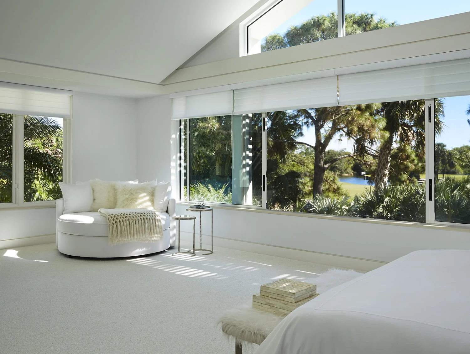 Beach Pretty House Tours-A Stunning All White House in Florida