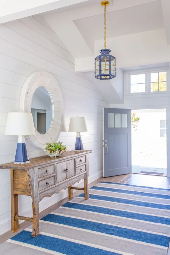 Interior Designer Molly Frey's Coastal Blue Beach Houses