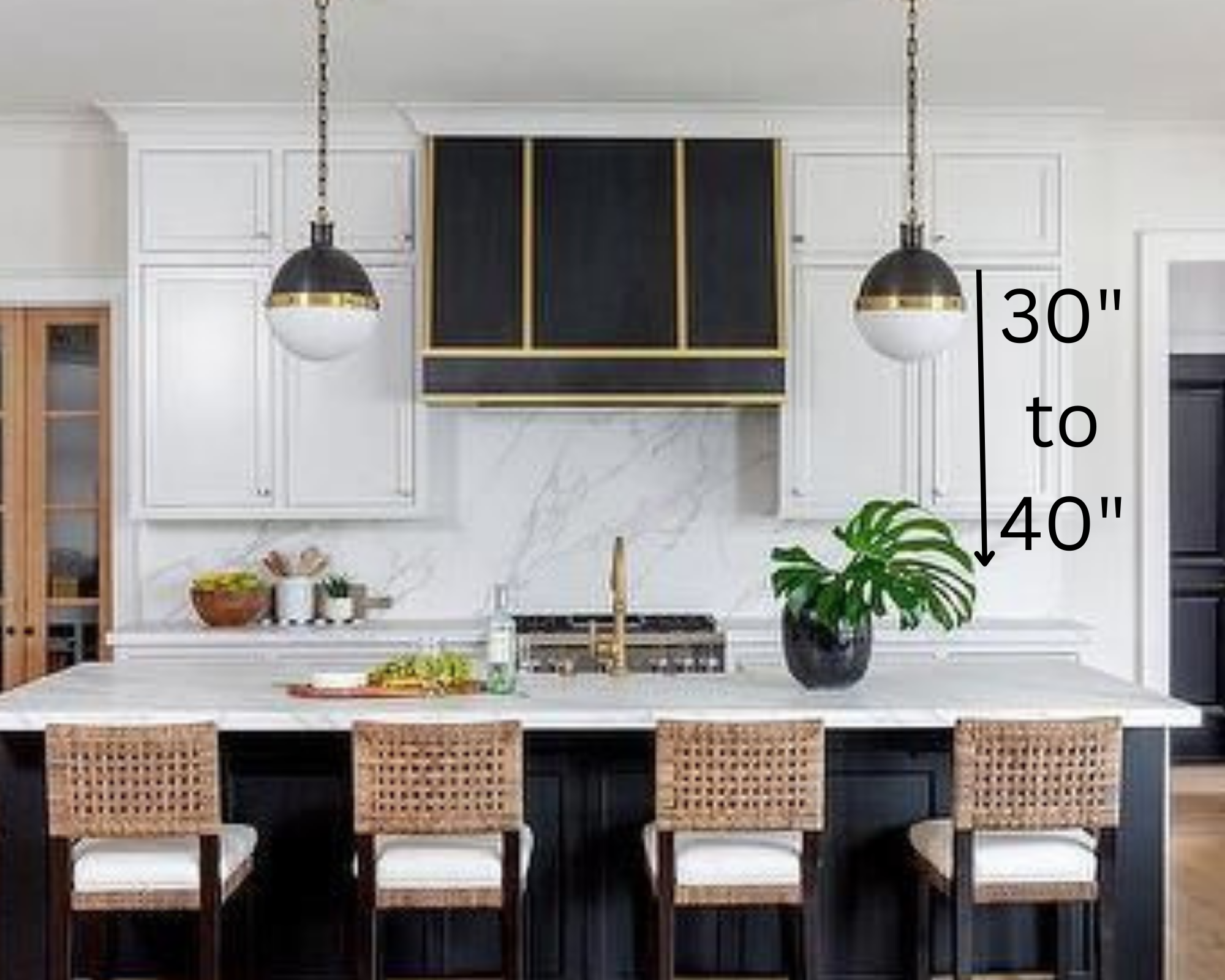 A Guide to Island Lighting: How to Place and Space Your Pendant Lights