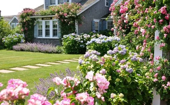 Beautiful Landscape Design on the Island of Nantucket