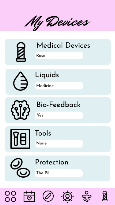 Concept App Design: Women's Health App — Sarah Price