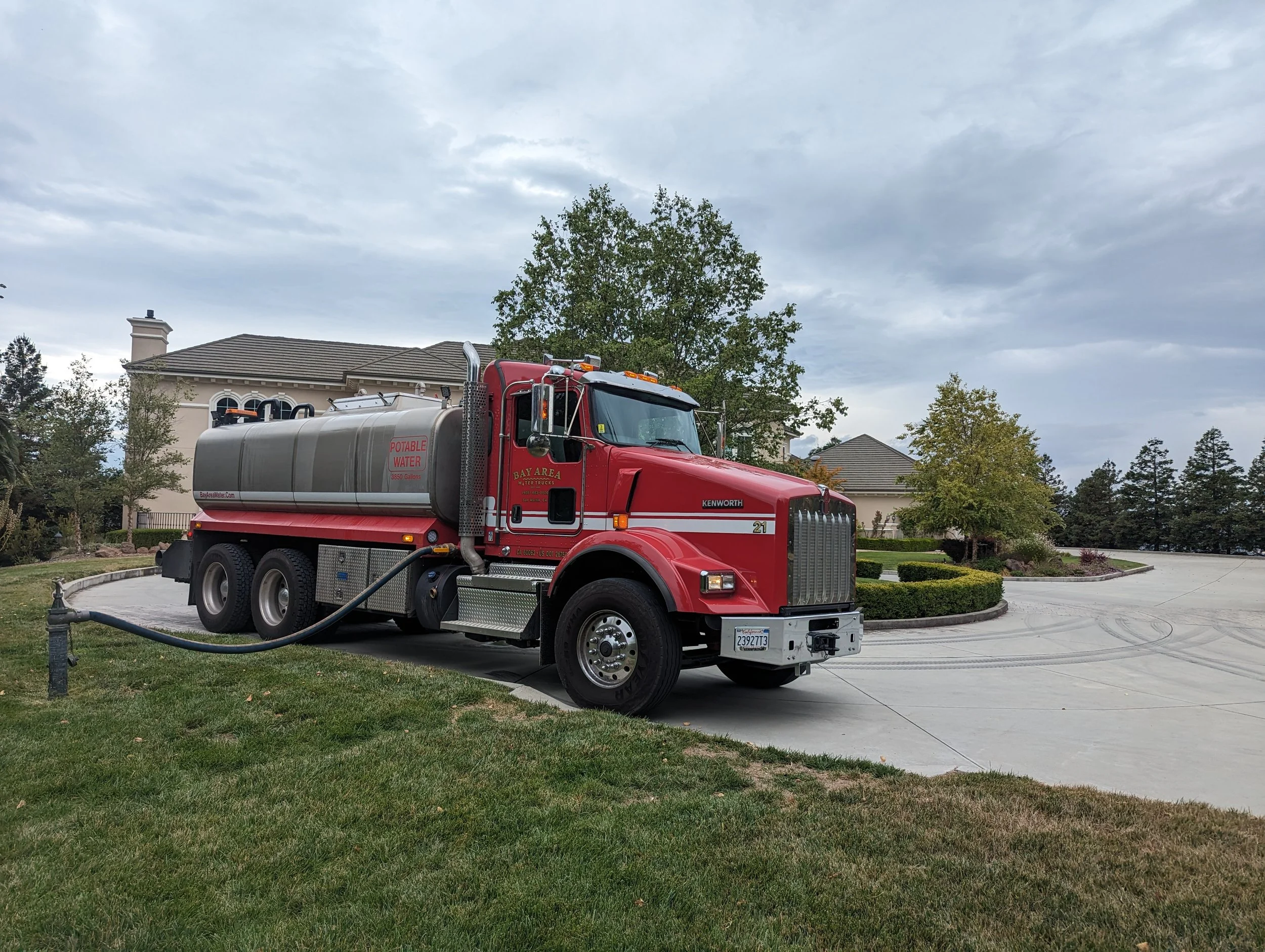 Delivery — Bay Area Water Trucks