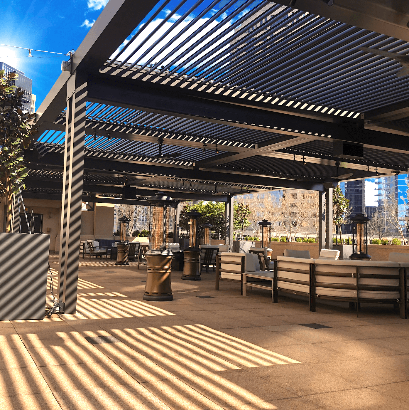 Garden Living — Commercial Aluminum Pergolas