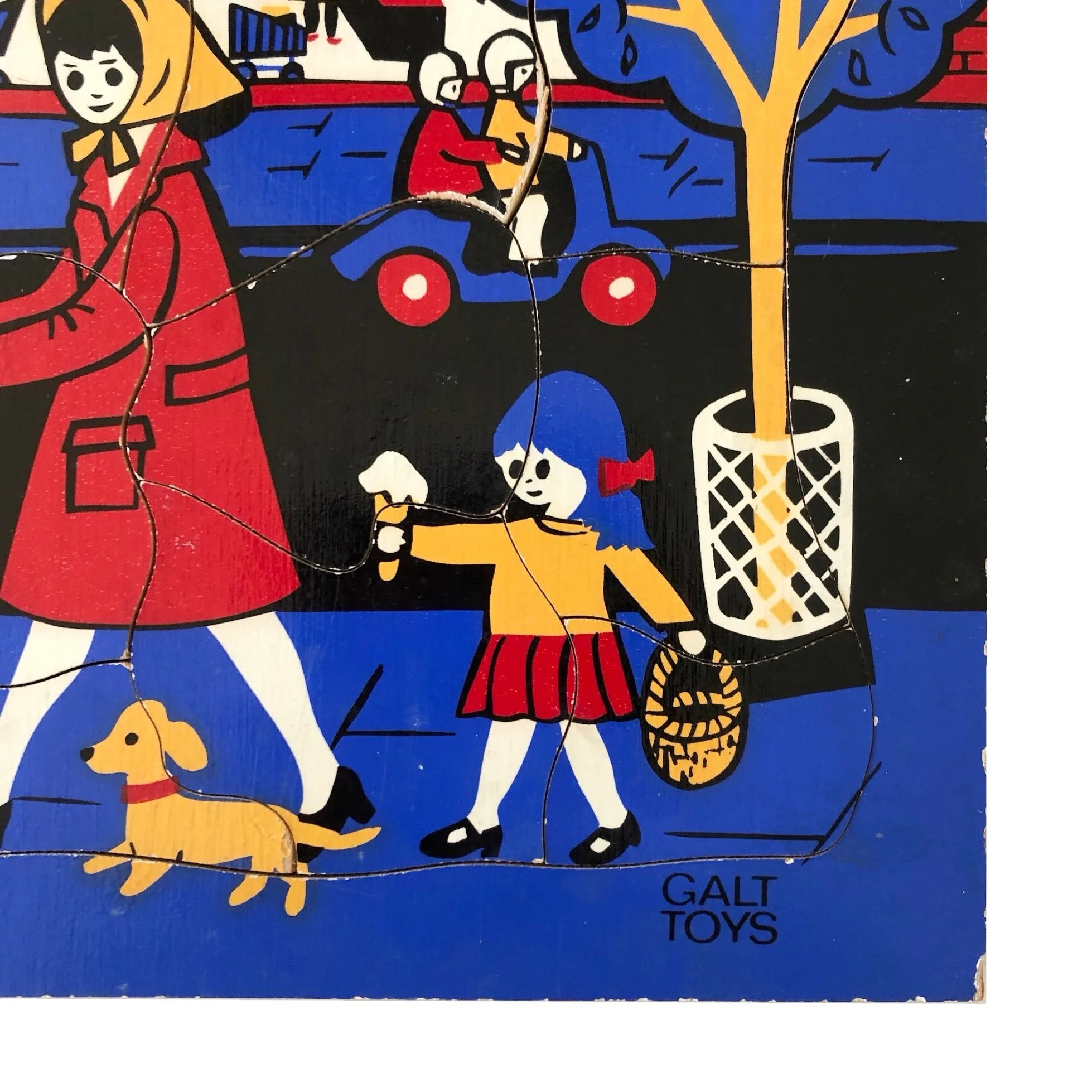 Wonderful Mid Century Galt Toys wooden puzzle dating from the 60s or ...