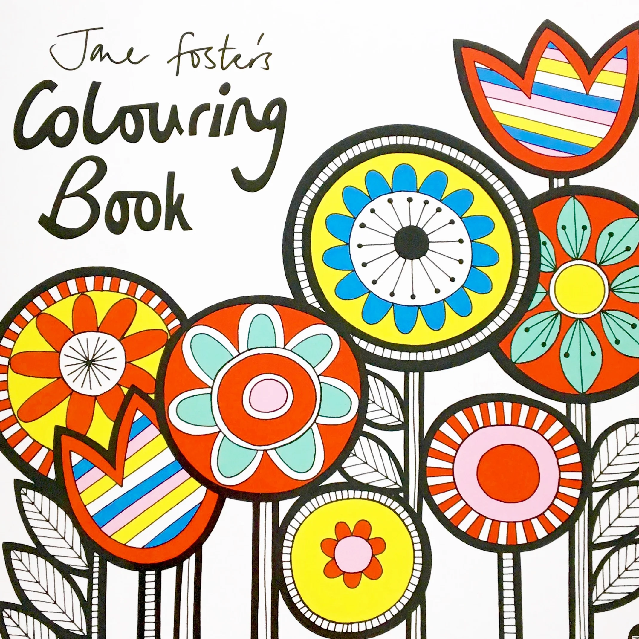 My new colouring book published by Pavilion. • Jane Foster
