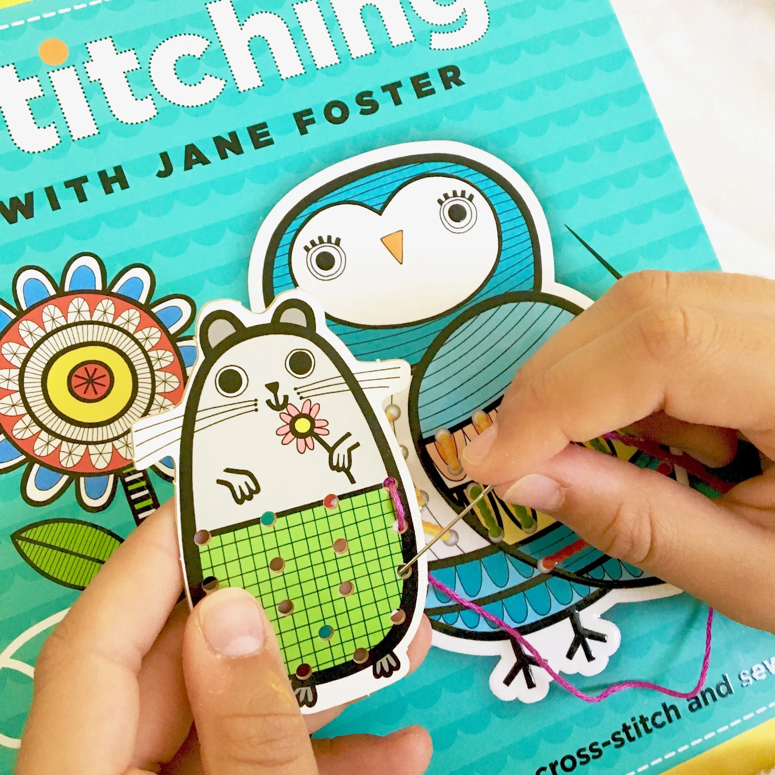 Stitching with Jane Foster - my new cross-stitch children's book • Jane ...