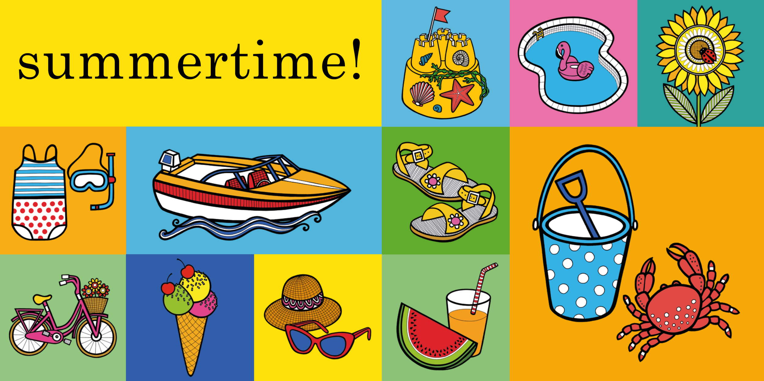 Jane Foster's Summertime - new preschool book • Jane Foster