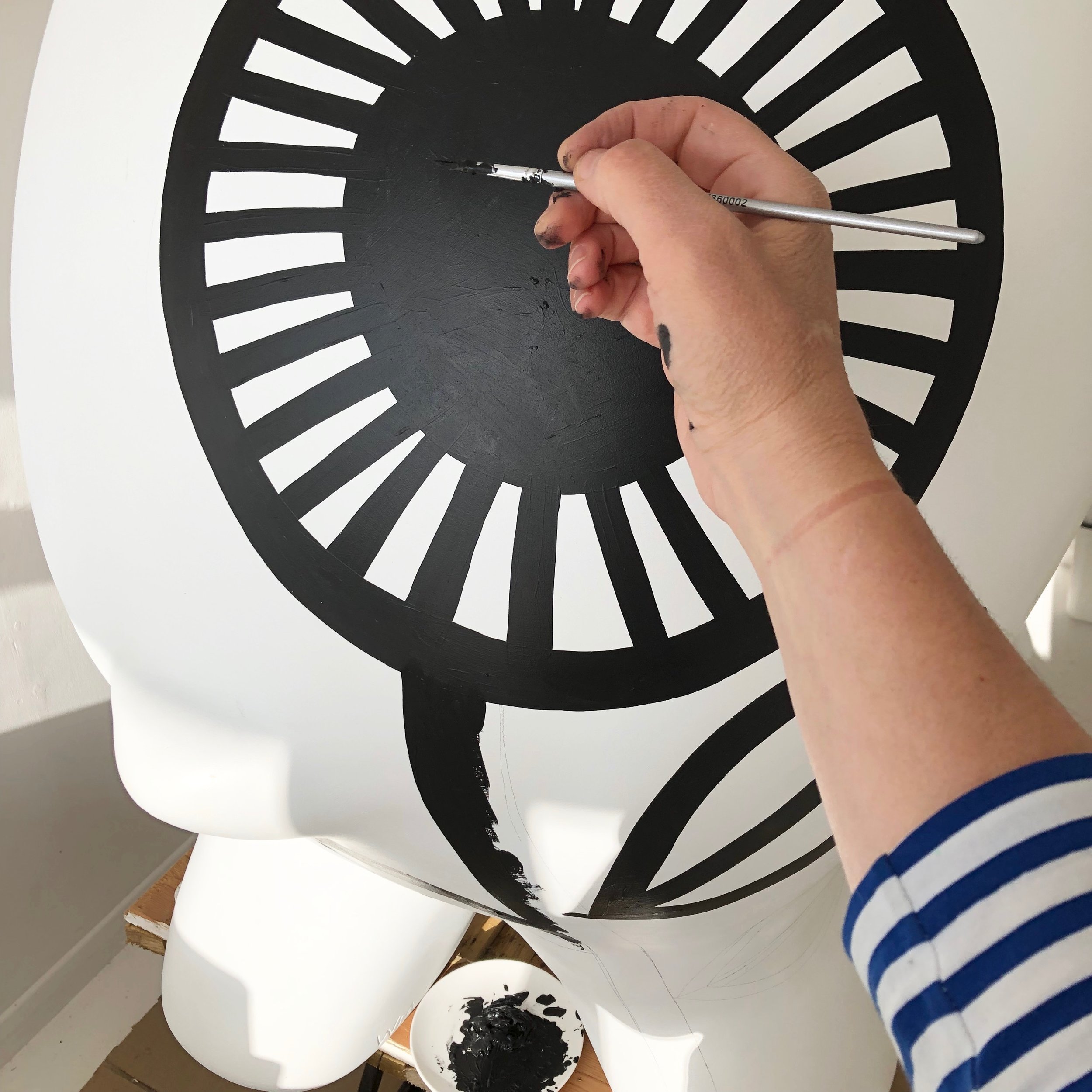 My 'Elmer in the flowers' • Jane Foster