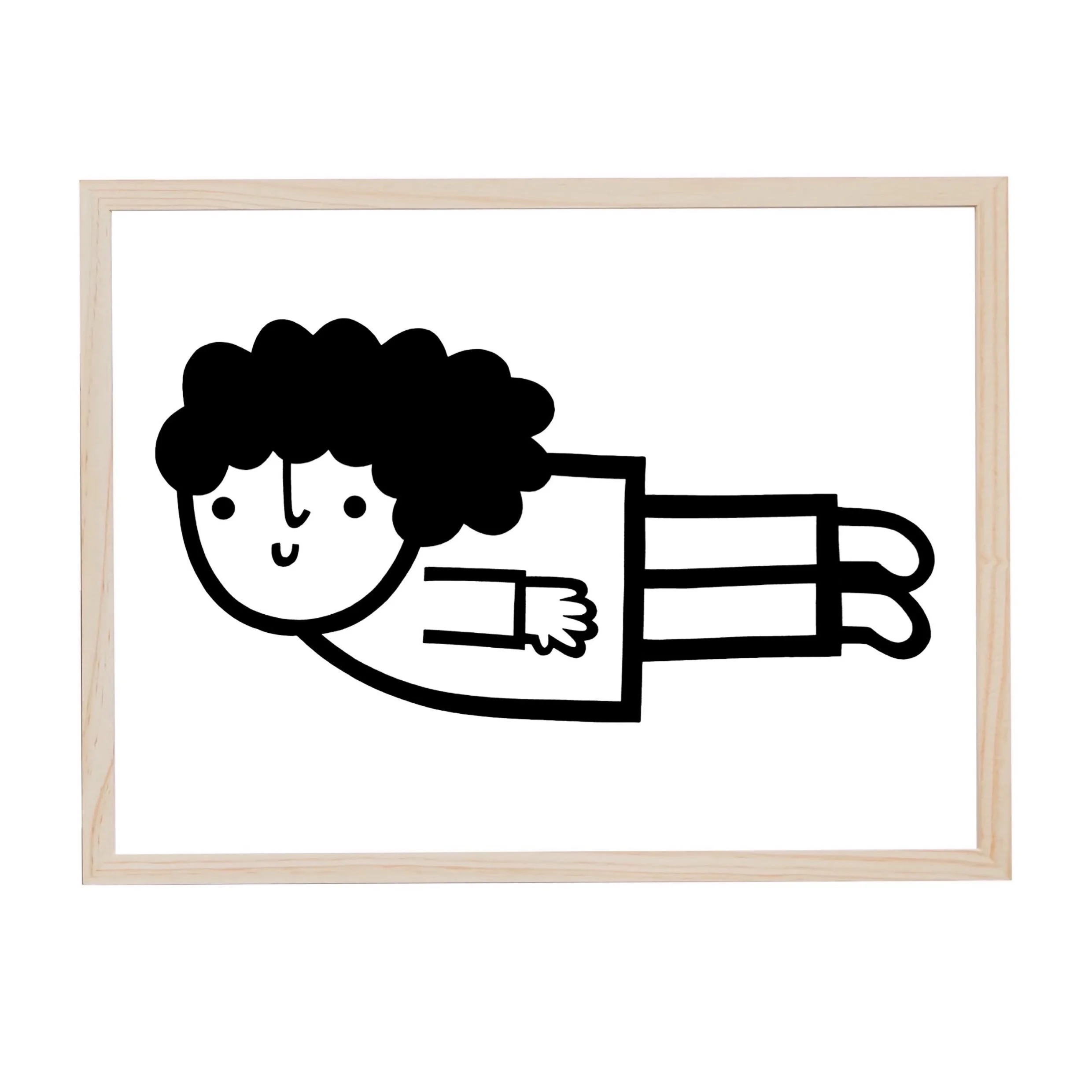 Flying Lumi - Limited edition signed print - designed by UK illustrator ...