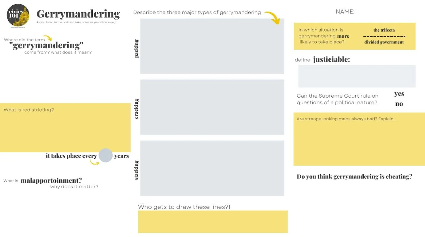 Gerrymandering — Civics 101: A Podcast