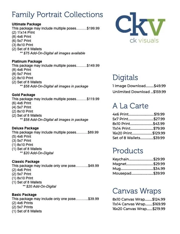 Family Sessions - Professional Photography - CK Visuals — CK Visuals