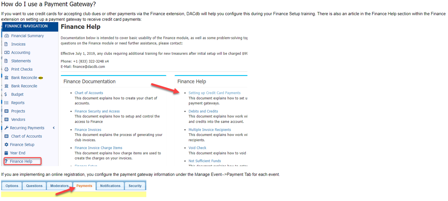Team Merchant — DACDb Integration Instructions