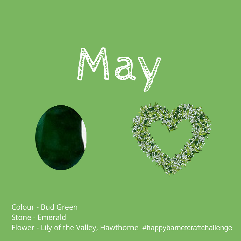 Challenge ideas: Use your birth month colour, flower or stone as ...