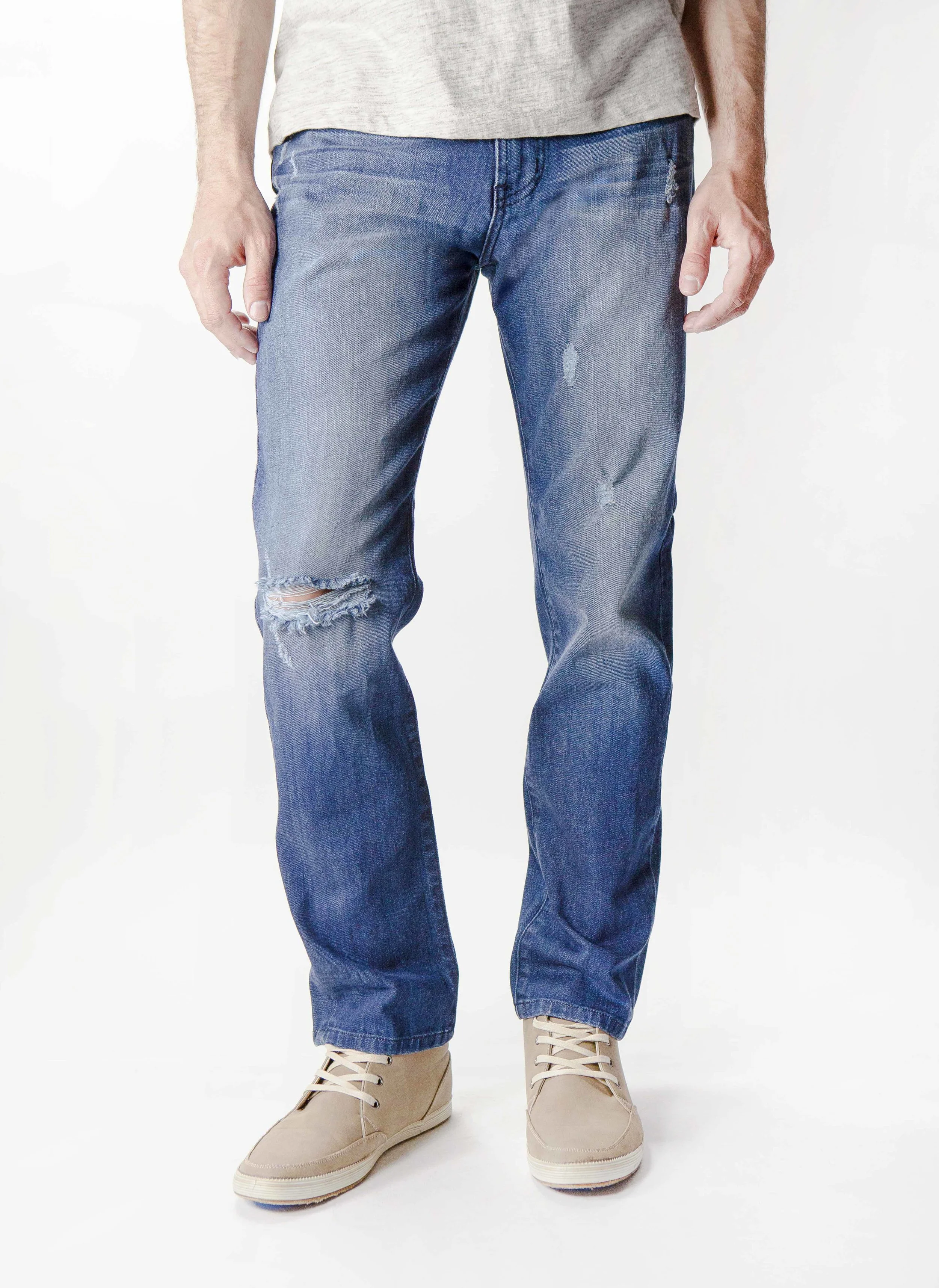 Slim Fit Denim Jeans| USA Blue Jeans | Neo Blue