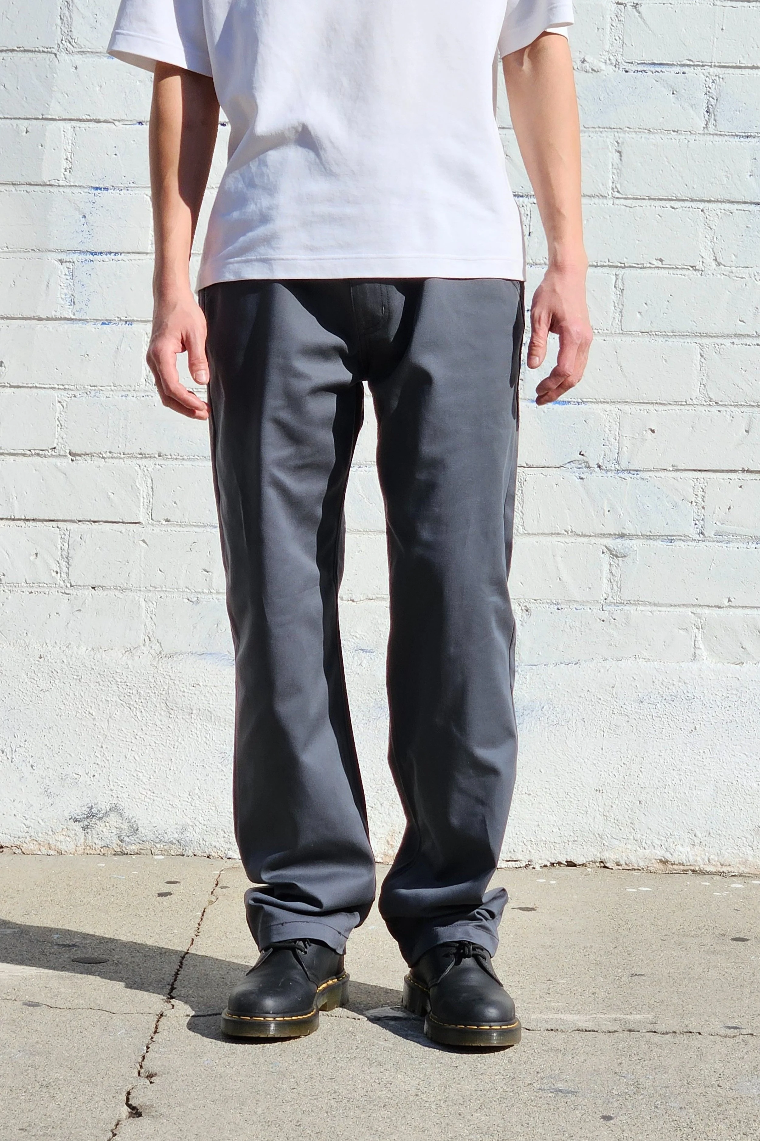 RELAXED CHINO | Neo Blue Jeans – Made-in-USA Baggy Denim
