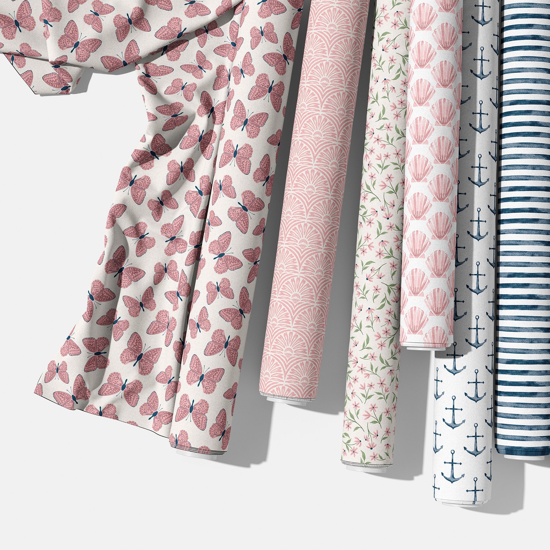 Spoonflower Cotton, Linen, Jersey, Fabric — Presutti Design