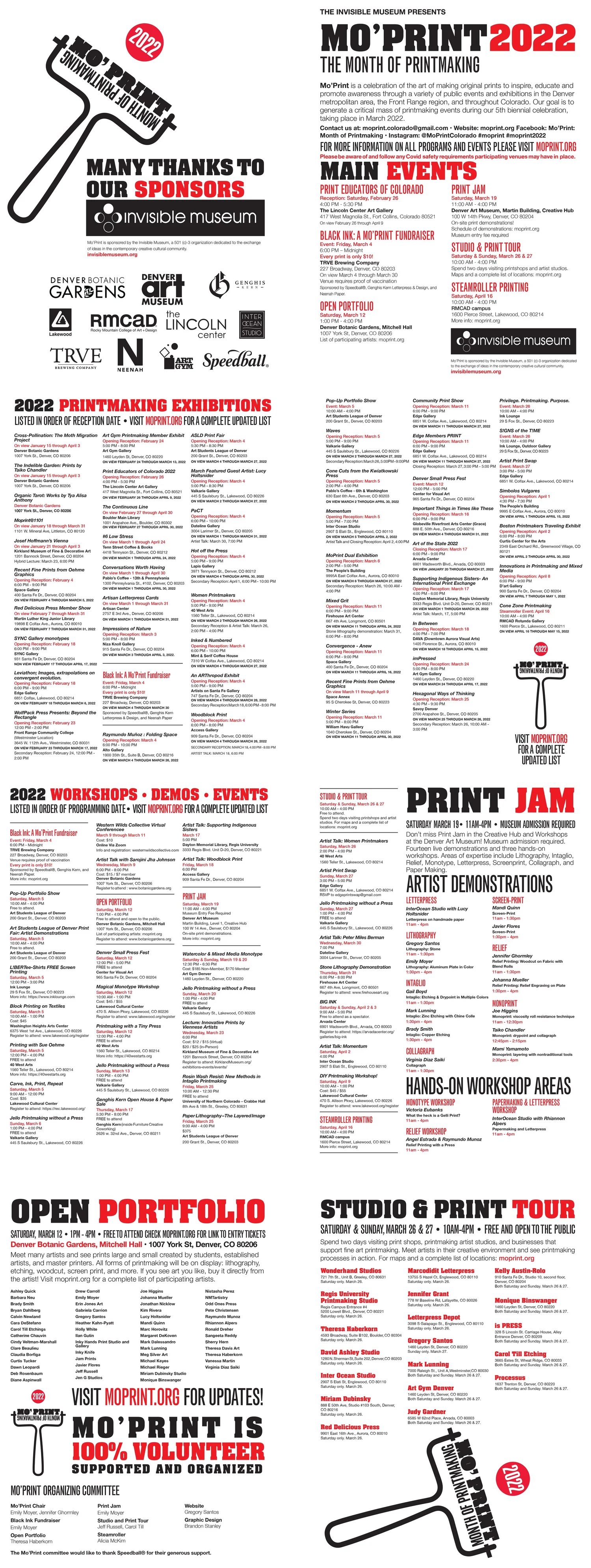 2022 Mo'Print Program — Mo'Print