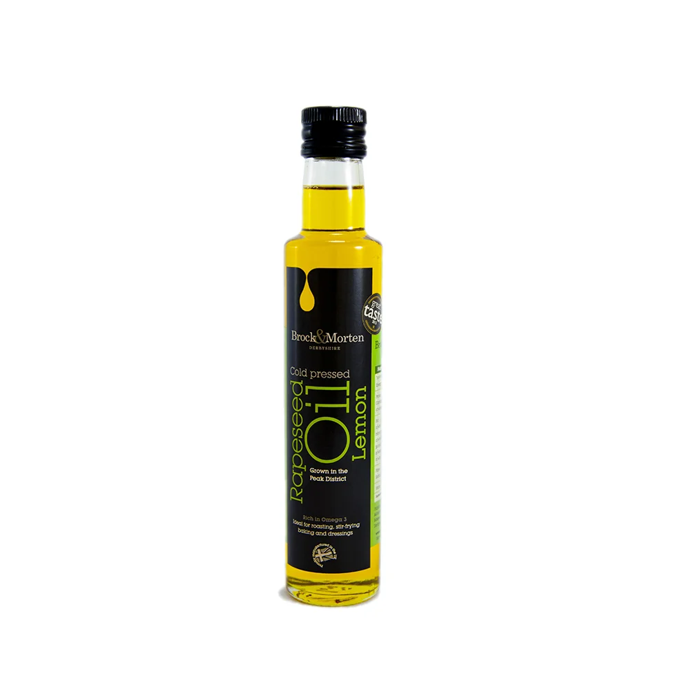 Lemon Flavoured Rapeseed Oil — Brock & Morten