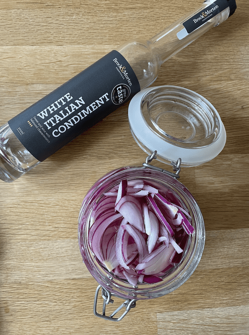 Pink Pickled Onions — Brock & Morten