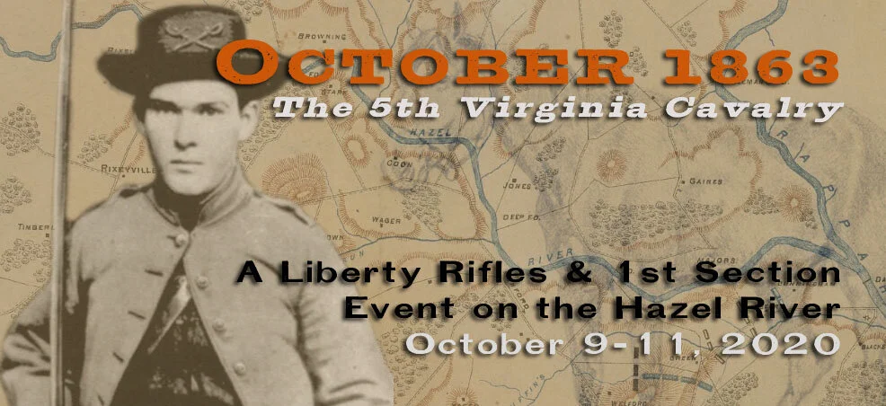 5th Virginia Cavalry during the Bristoe Campaign — The Liberty Rifles
