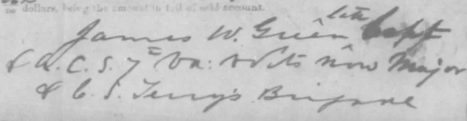 A Commissary of Subsistence's Ledger — The Liberty Rifles