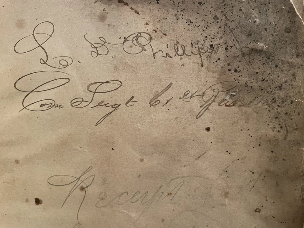 A Commissary Sergeant's Notebook — The Liberty Rifles