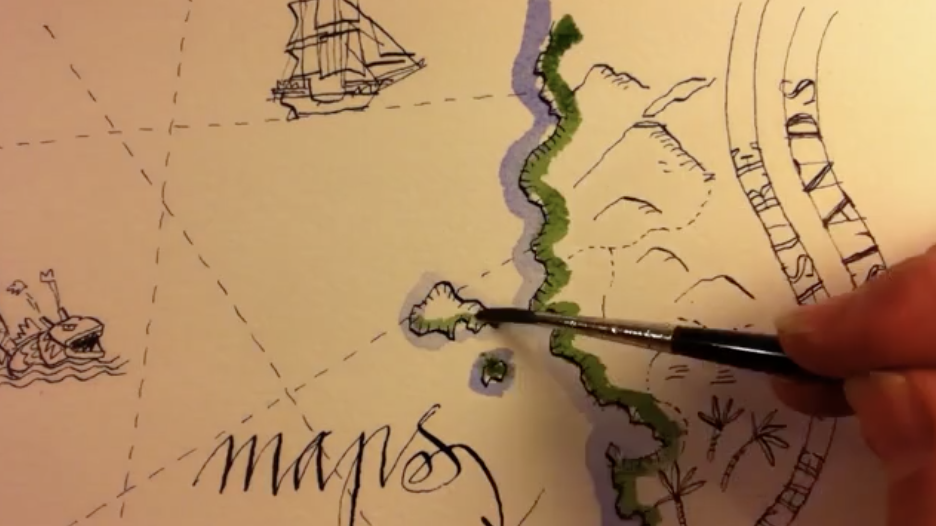 Drawing for all: How to illustrate your own map — Bell House