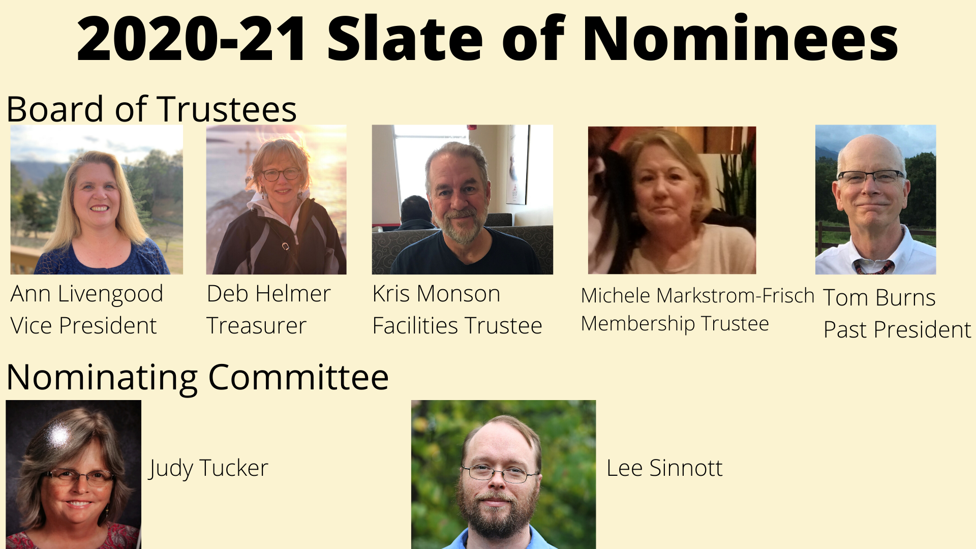 Annual Congregational Meeting Recap — Congregation News — Holston ...