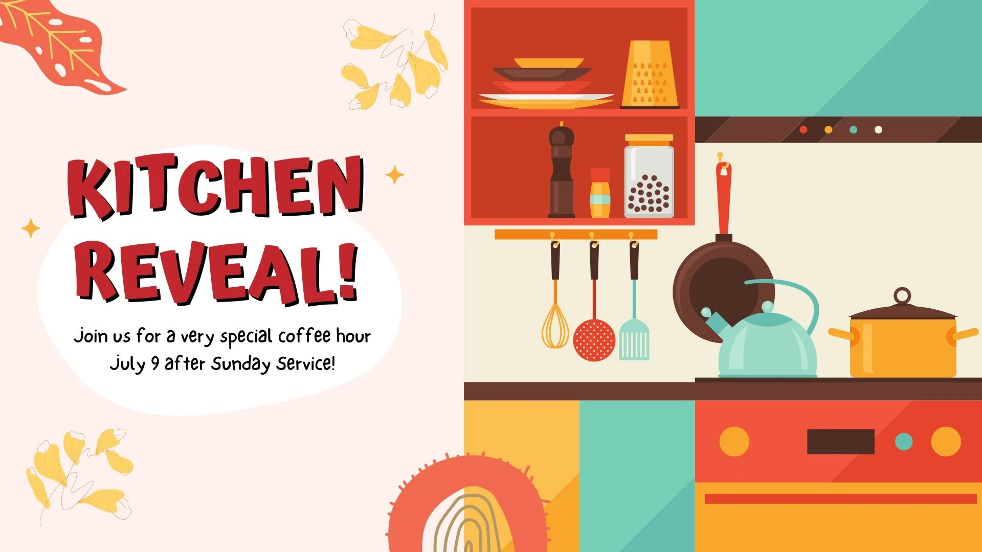 Kitchen Reveal, Online Survey, and Women's Night — Congregation News ...