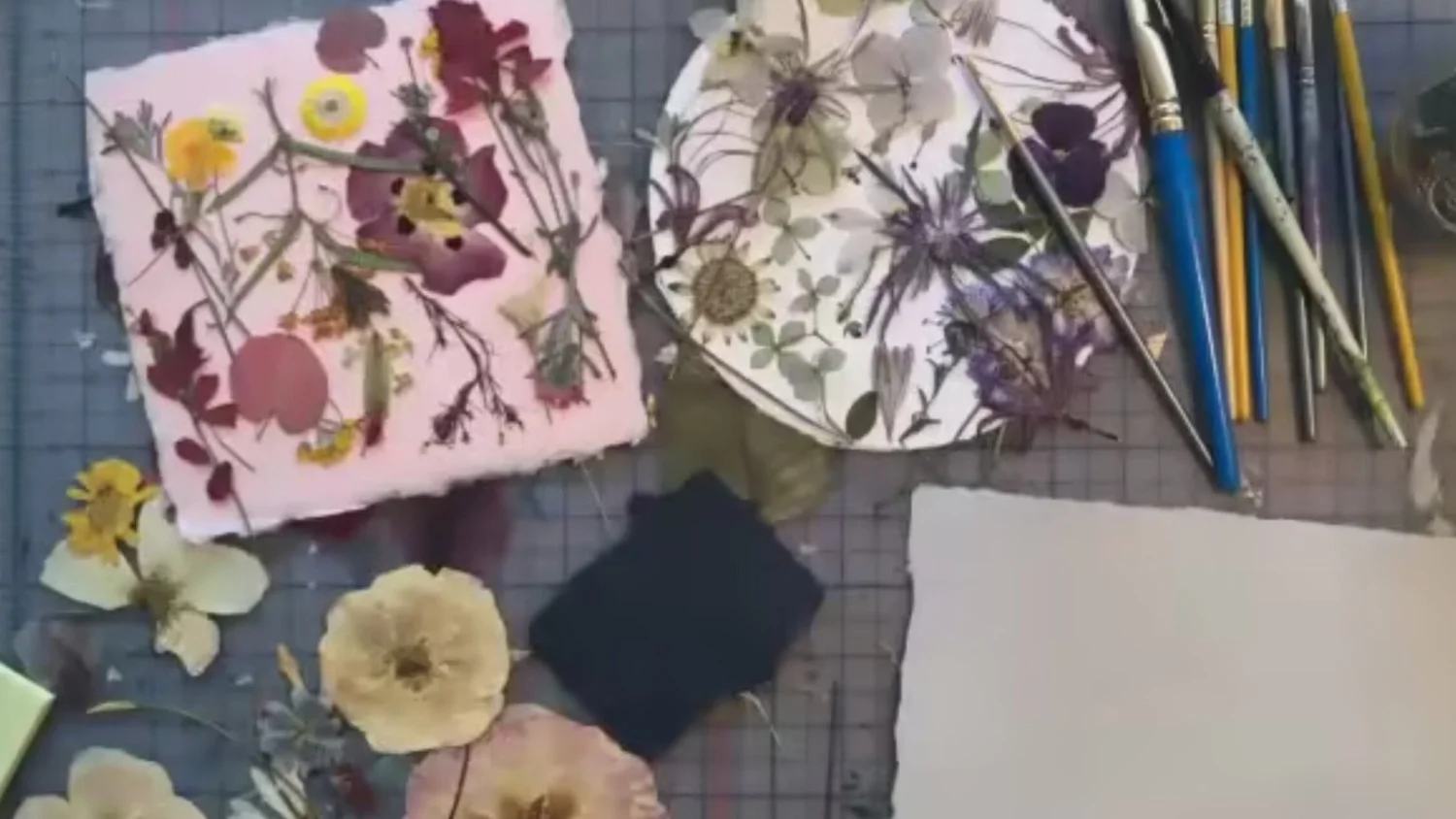 Videos/Tips | DIY Pressed Flowers Art | Flower Pressing Tutorials ...