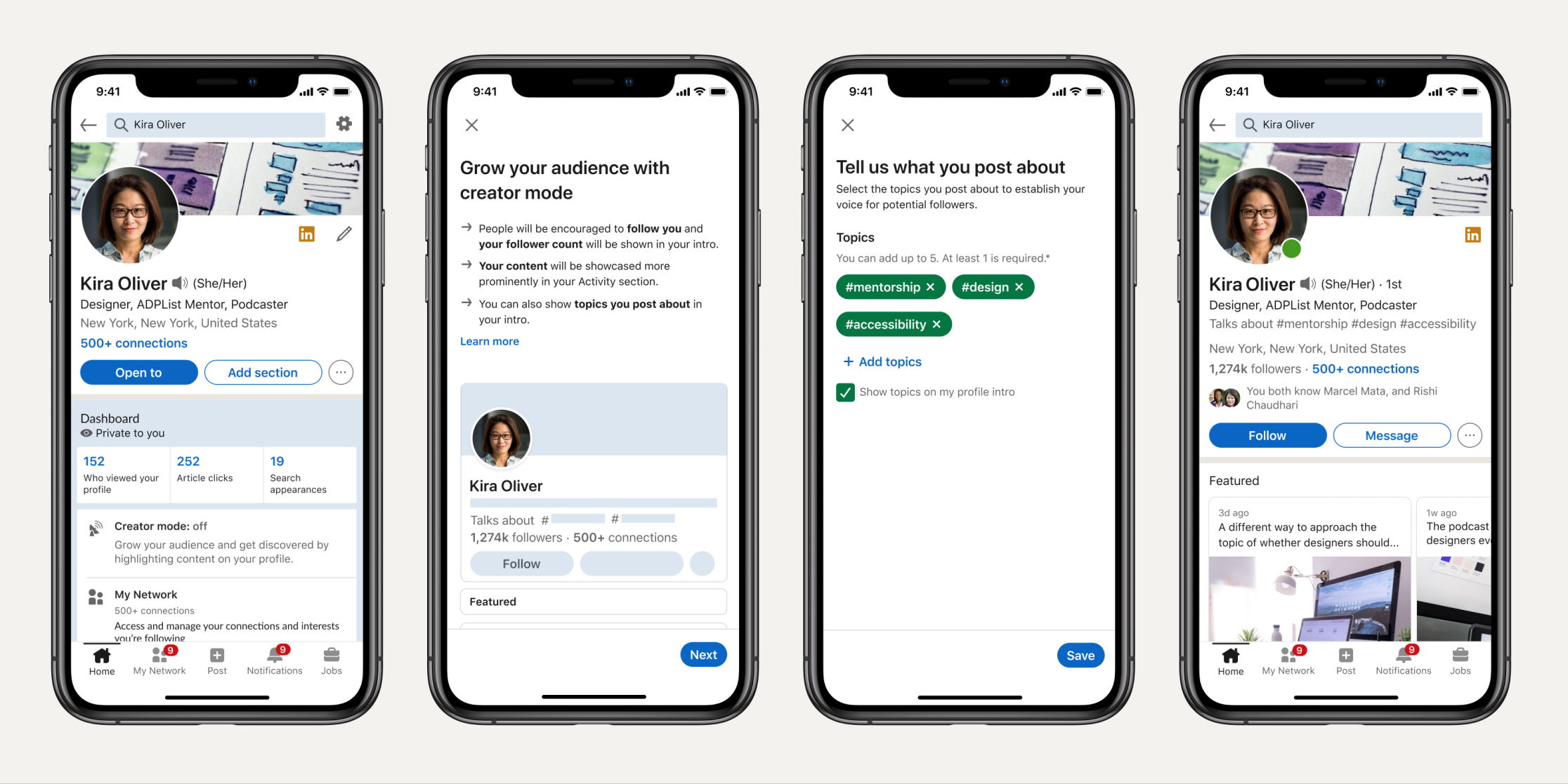 Linkedin Creator Mode: enkele feiten op een rij - Sortlist Blog