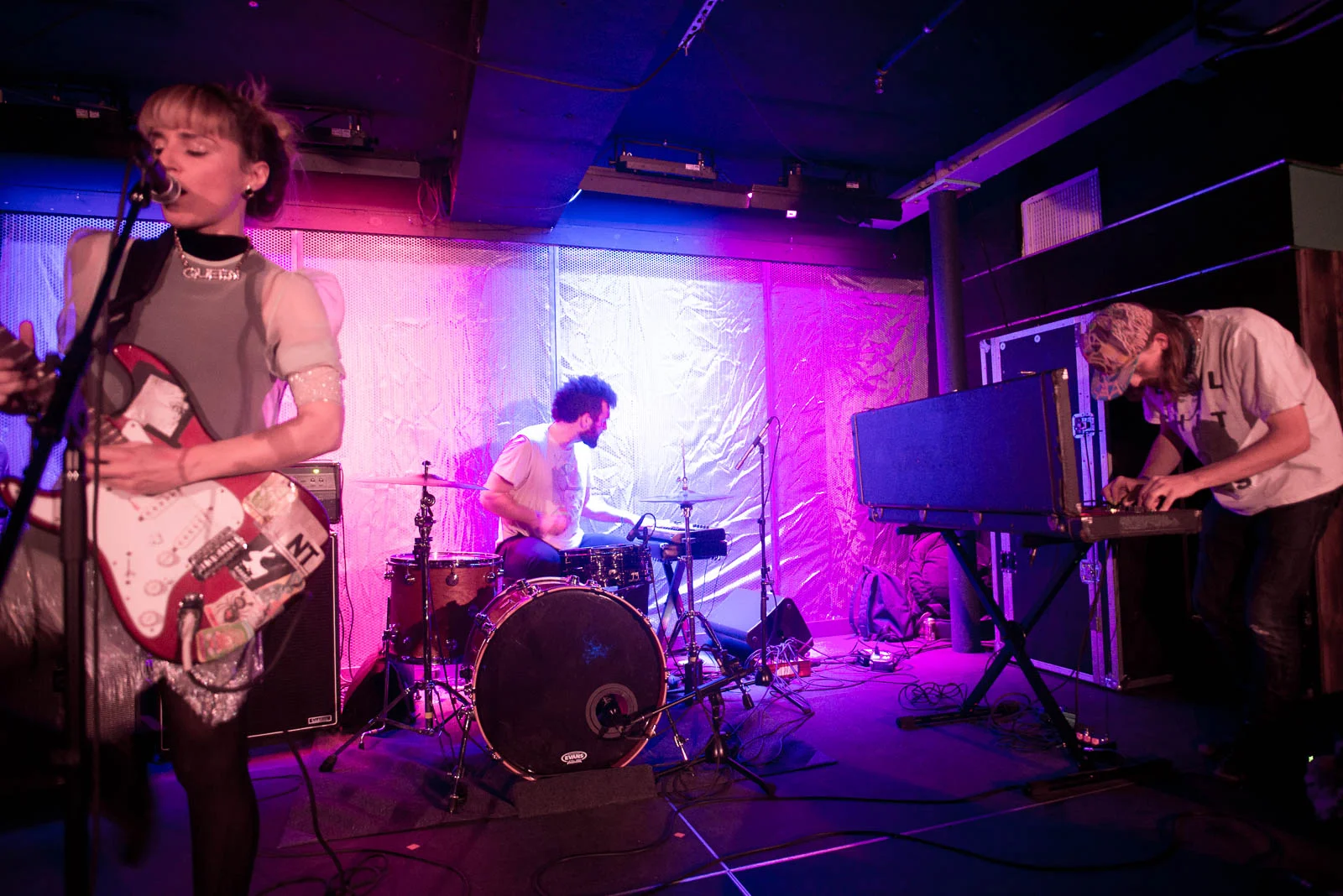 YVETTE, Eaters, and Parlor Walls at Zone One at Elsewhere - Photography ...