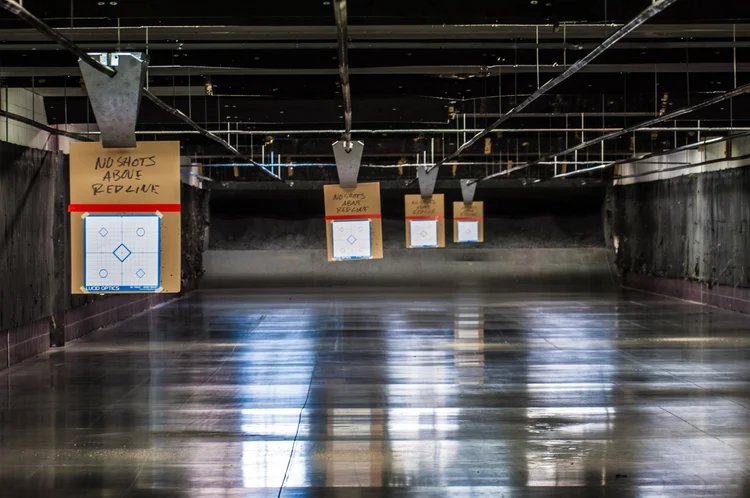 25-100 Yard Indoor Rifle & Pistol Range — Trigger Time Gun Club
