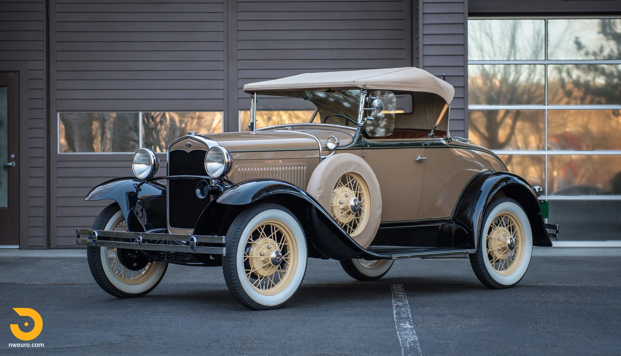 1931 Ford Model A Deluxe Roadster — Northwest European