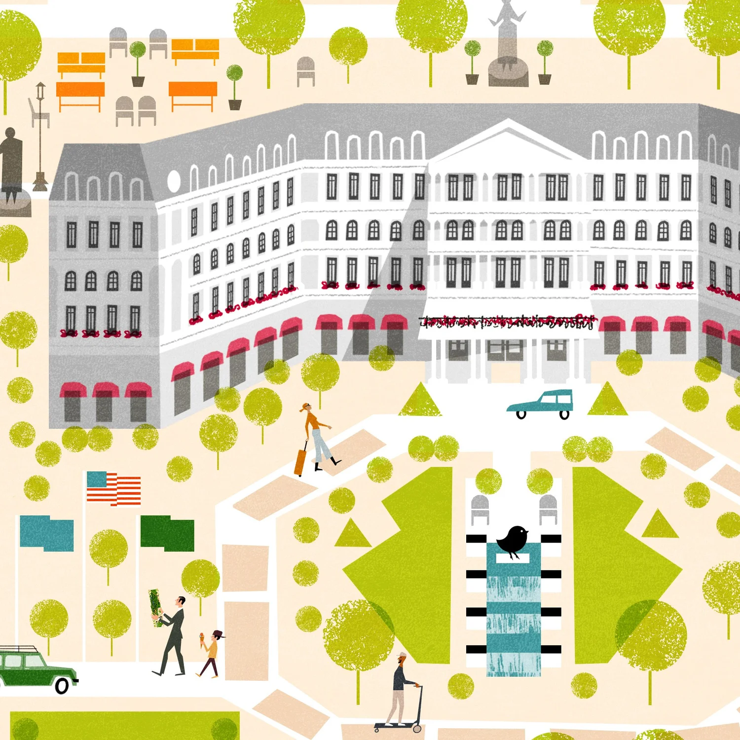 Nemacolin Resort map — Klas Fahlén