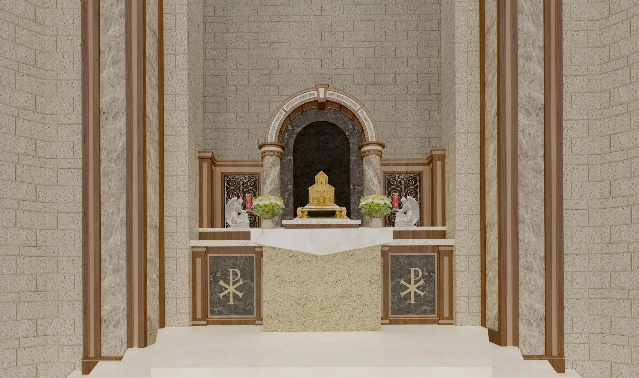 Catholic Church Altar Layout
