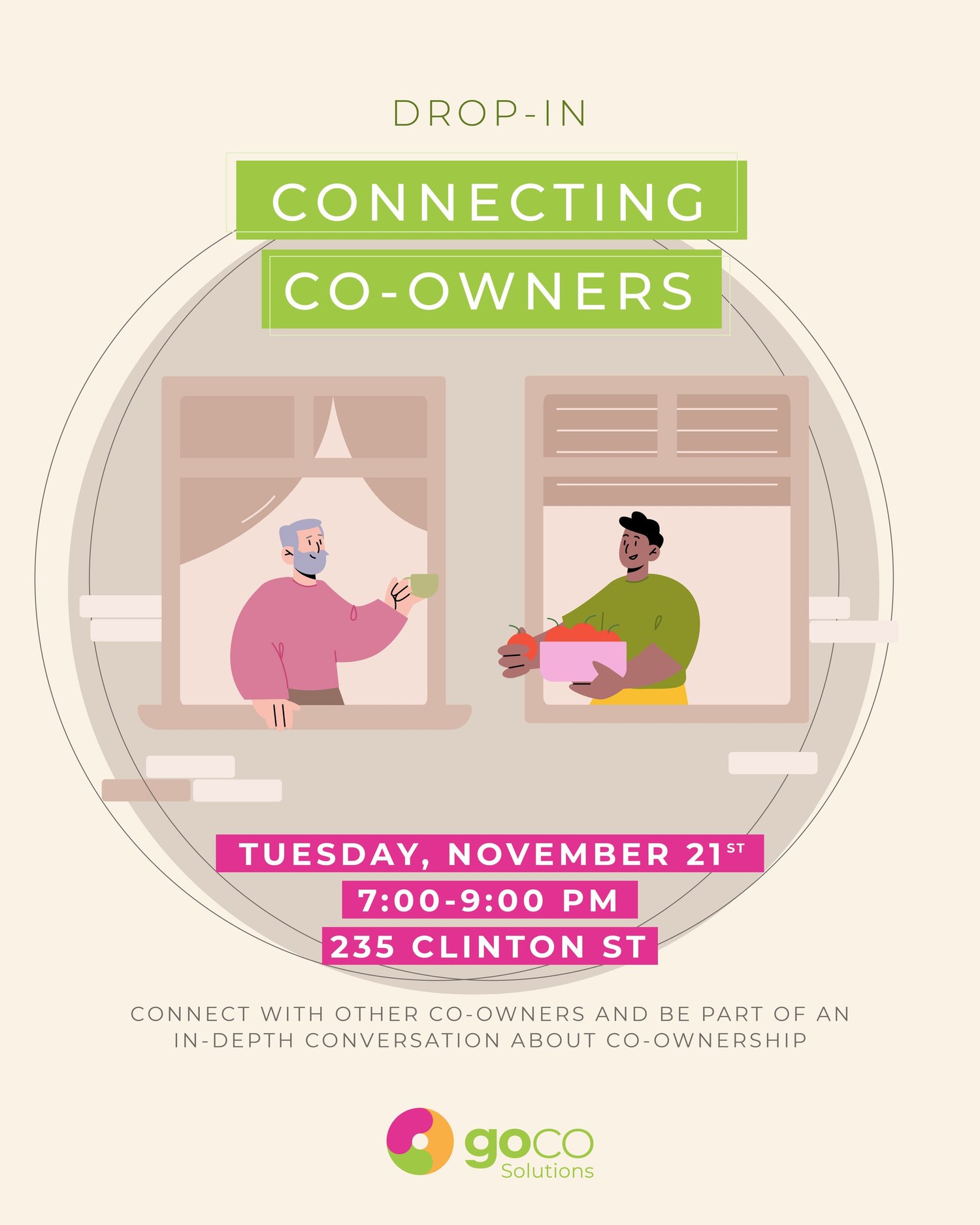 Upcoming Events — GOCO Co-ownership Real Estate