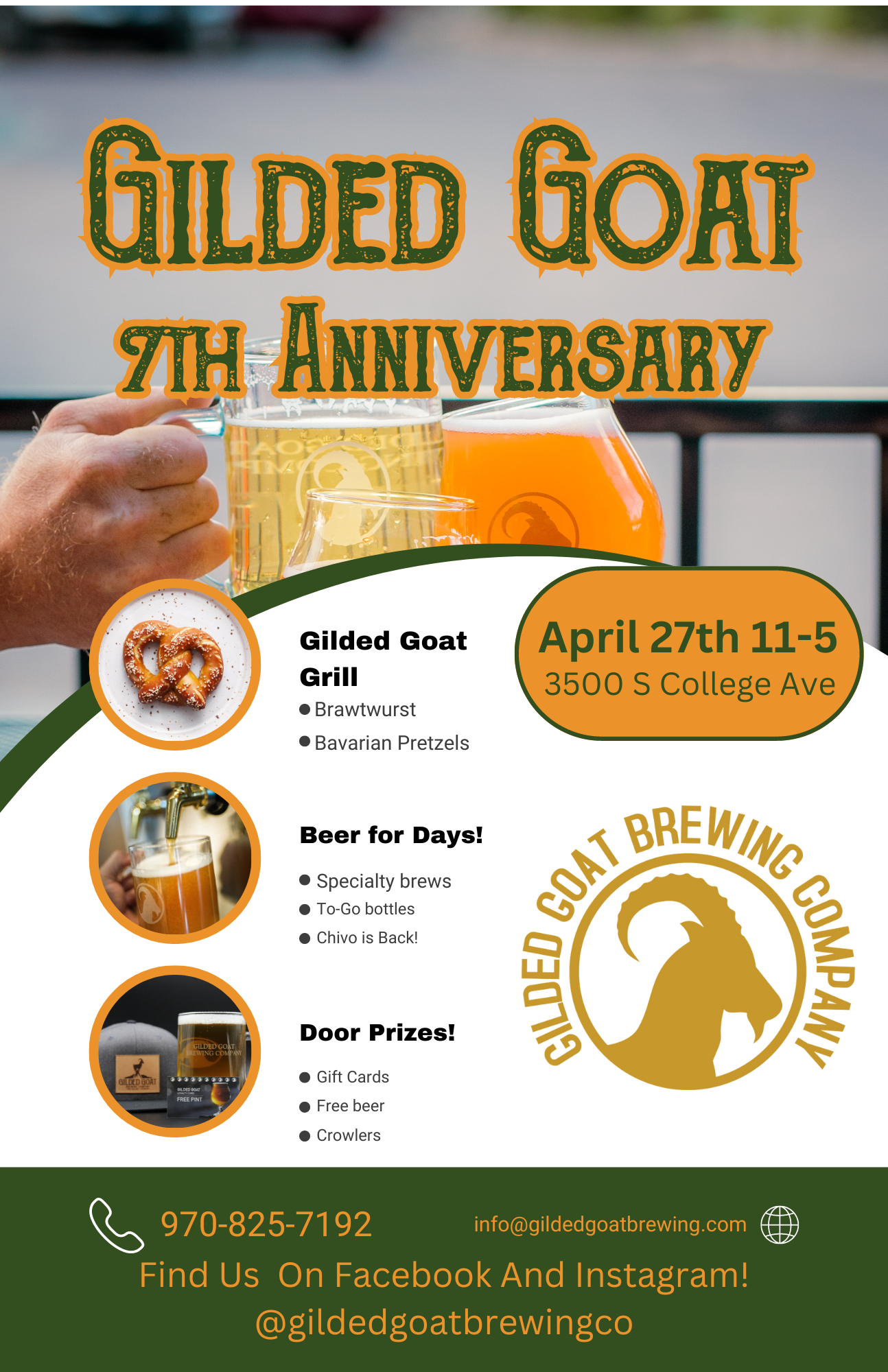 Gilded Goat Brewing Co. — 7th Anniversary Party at Midtown