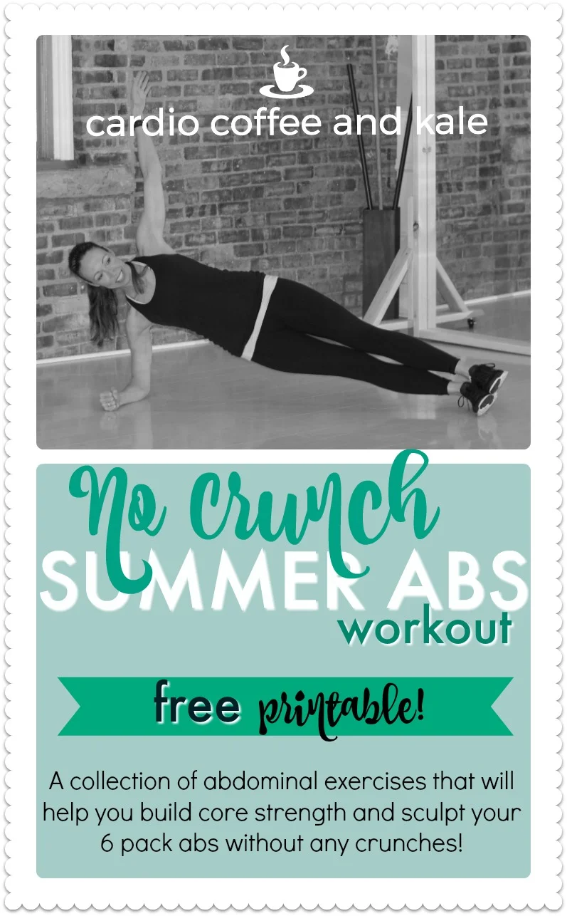 Printable Abdominal Workout Poster