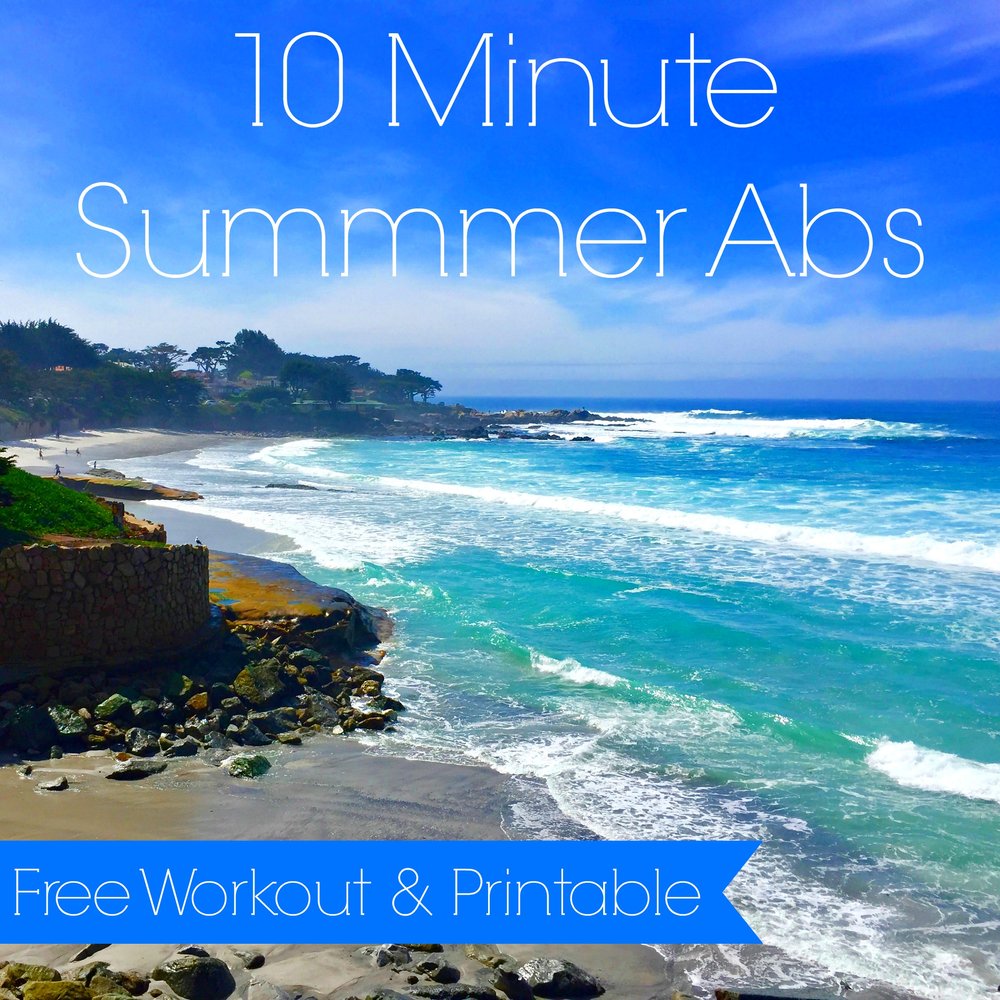10 Minute Summer Abs — cardio coffee and kale