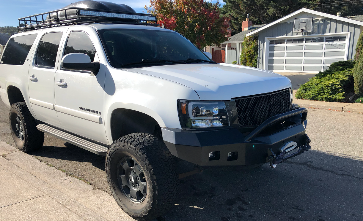 Chevy Suburban/Tahoe 1500 — Winch Ready Bumpers