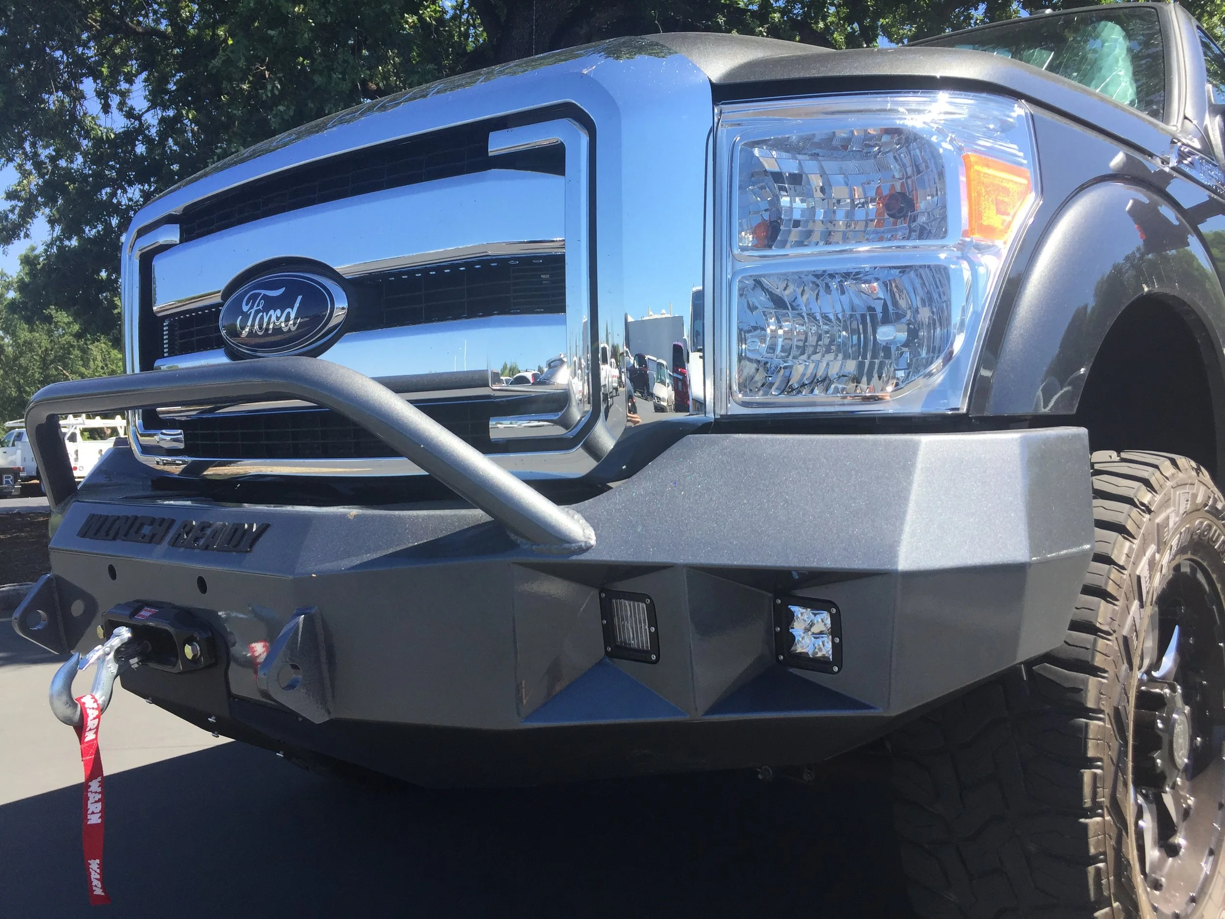 Ford F-250/350 — Winch Ready Bumpers