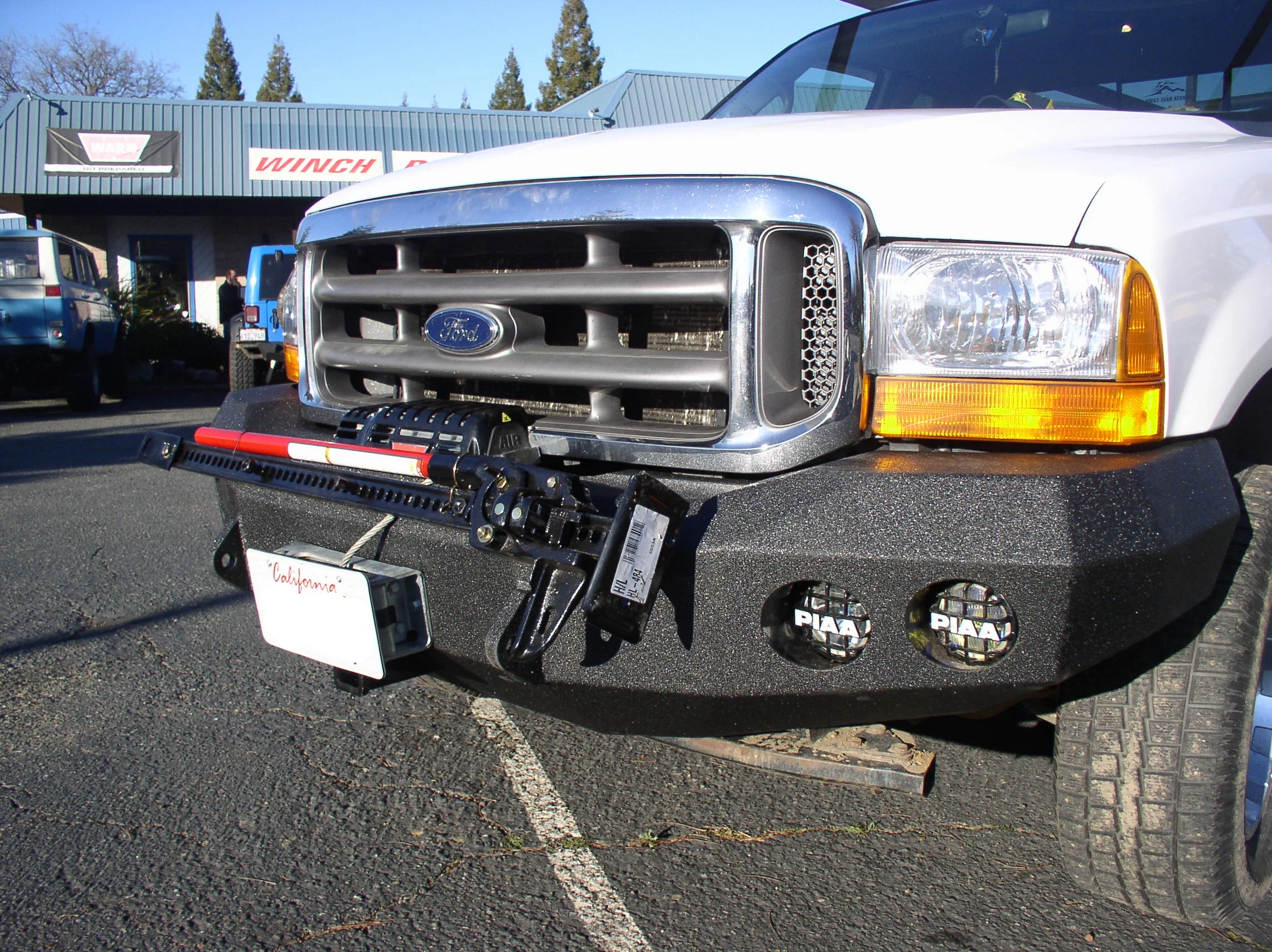 Ford F-250/350 — Winch Ready Bumpers